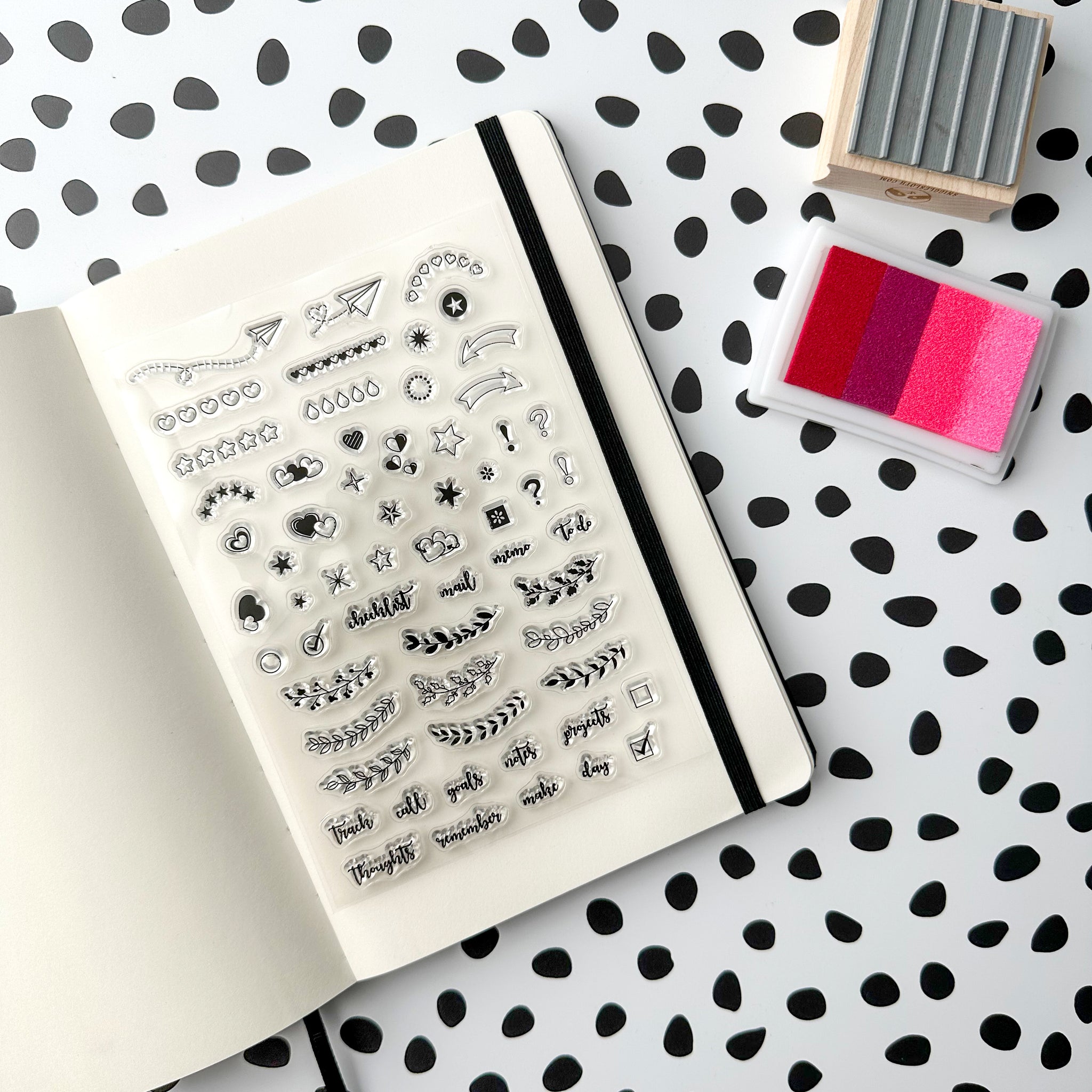 Little Objects Stamps | BUJO Planner Stamps | BBB Supplies Craft Shop