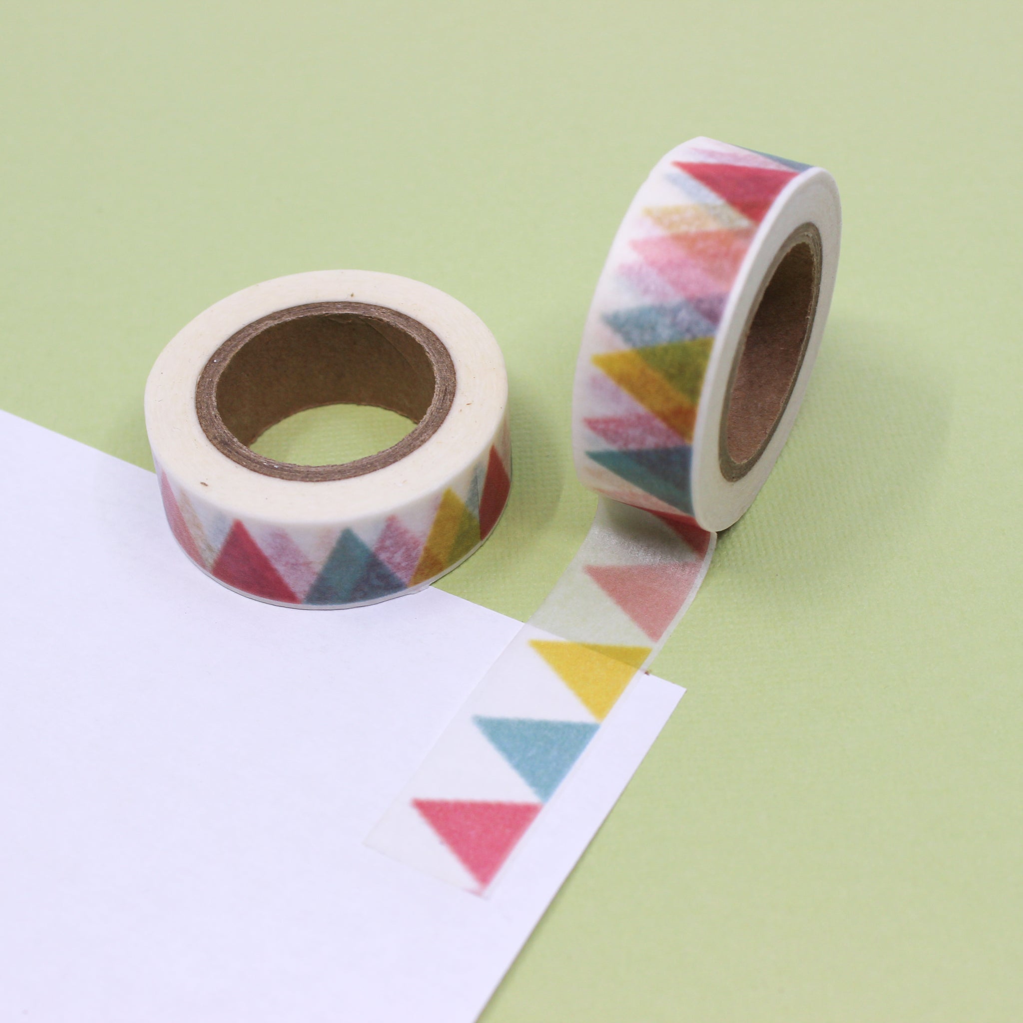Colorful Pastel Triangle Washi | Planner Washi Tapes | BBB Supplies
